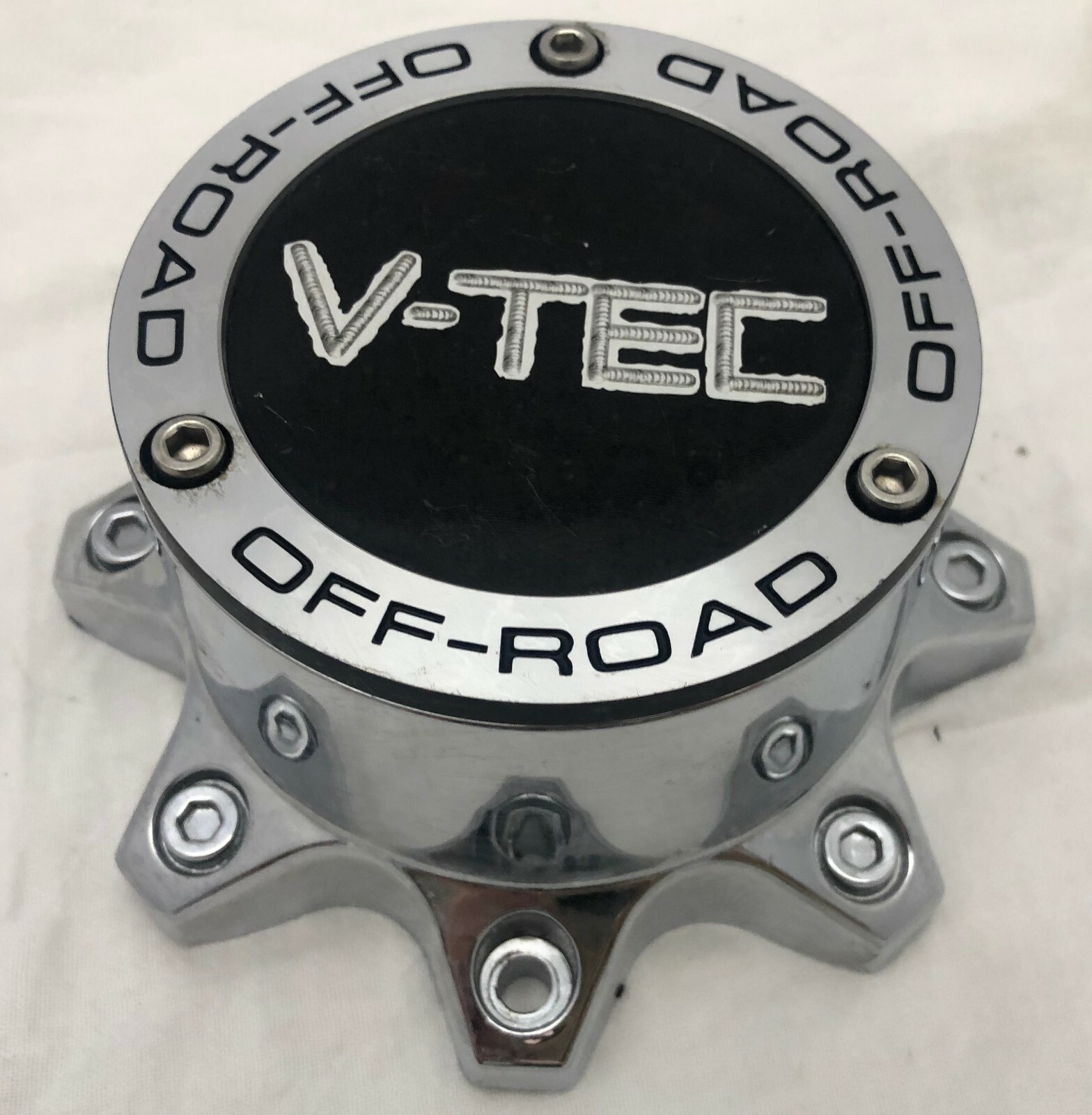 V-Tec 8 LUG Chrome Wheel Center Cap (QTY 2) # YF AC401 | eBay
