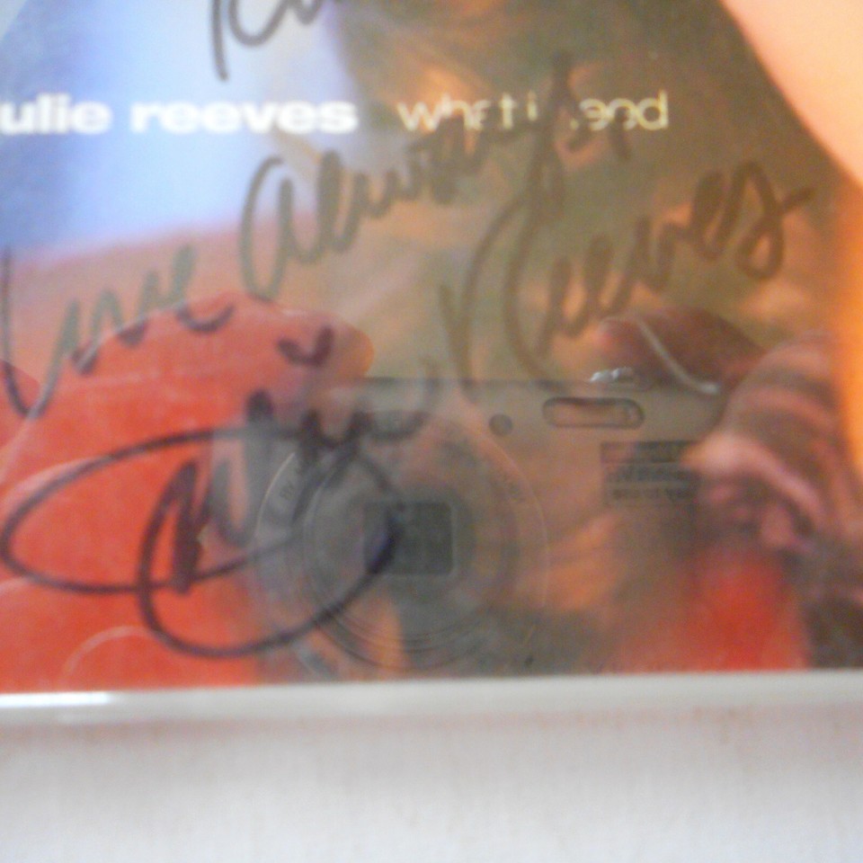 Autographed Julie Reeves What I Need CD Single | eBay