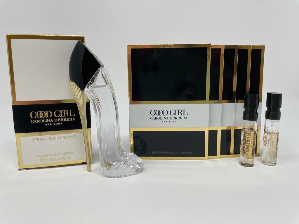 Carolina Herrera Good Girl Legere .24 OZ Mini w box & 2 Good Girl ...
