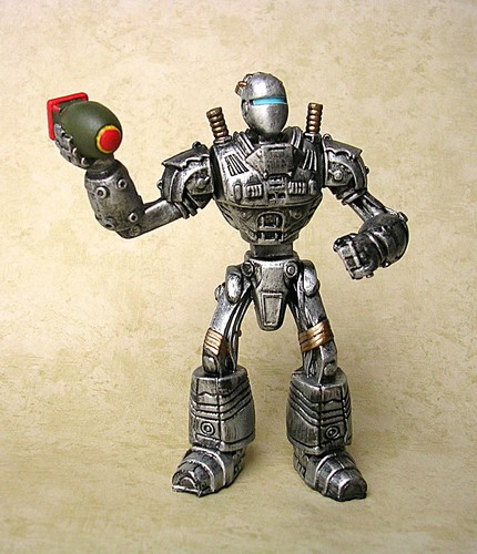 Fallout Liberty Prime Statue 4" tall Nanoforce PVC Figure custom ...