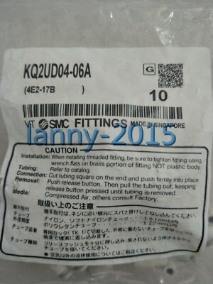 10PCS NEW SMC KQ2UD04-06A | eBay