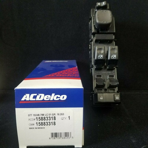 Door Window Switch Left ACDelco GM Original 15883318 LAST ONE NLA PART ...