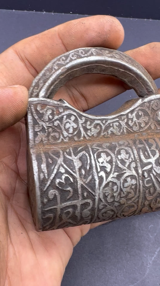 Beautiful Old Islamic Safavid Antiquities Persian Calligraphy Solid ...