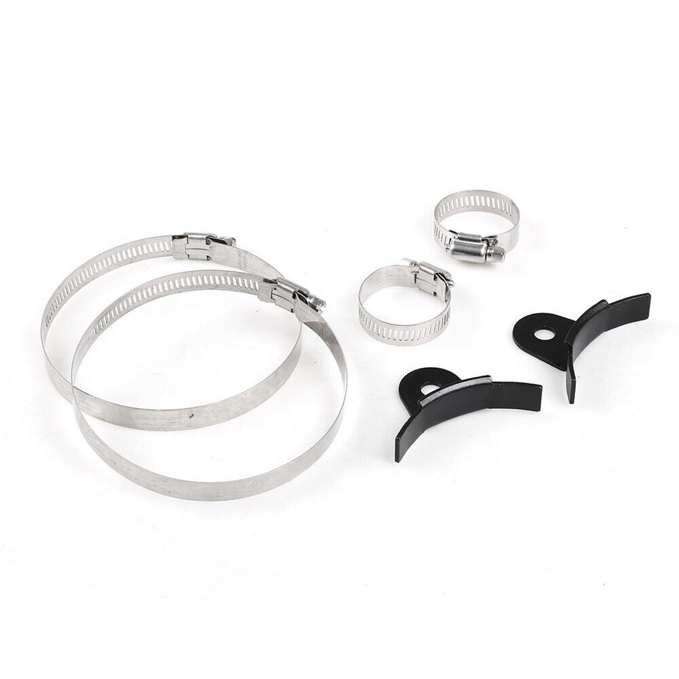 Universal Aluminum Racing Power Steering Fluid Reservoir Tank Clamps ...