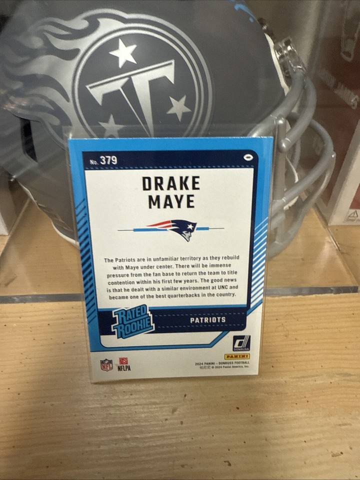 2024 Donrus Rated Rookie Drake Maye | eBay