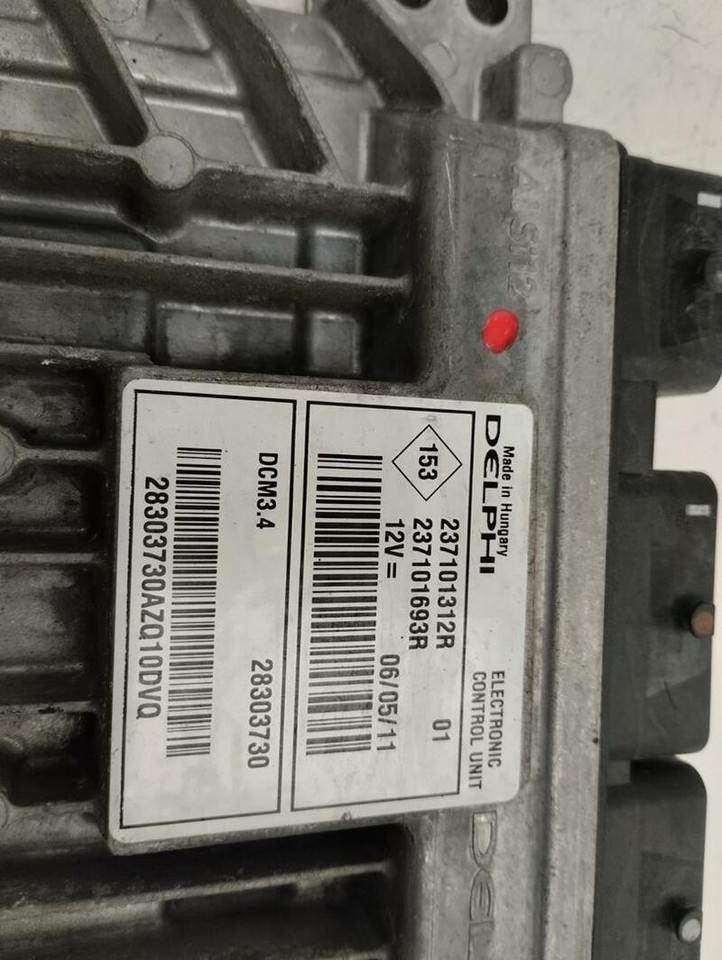 237101312R motorsteuergerät für RENAULT TWINGO II 1.5 DCI 75 2007 2011 ...
