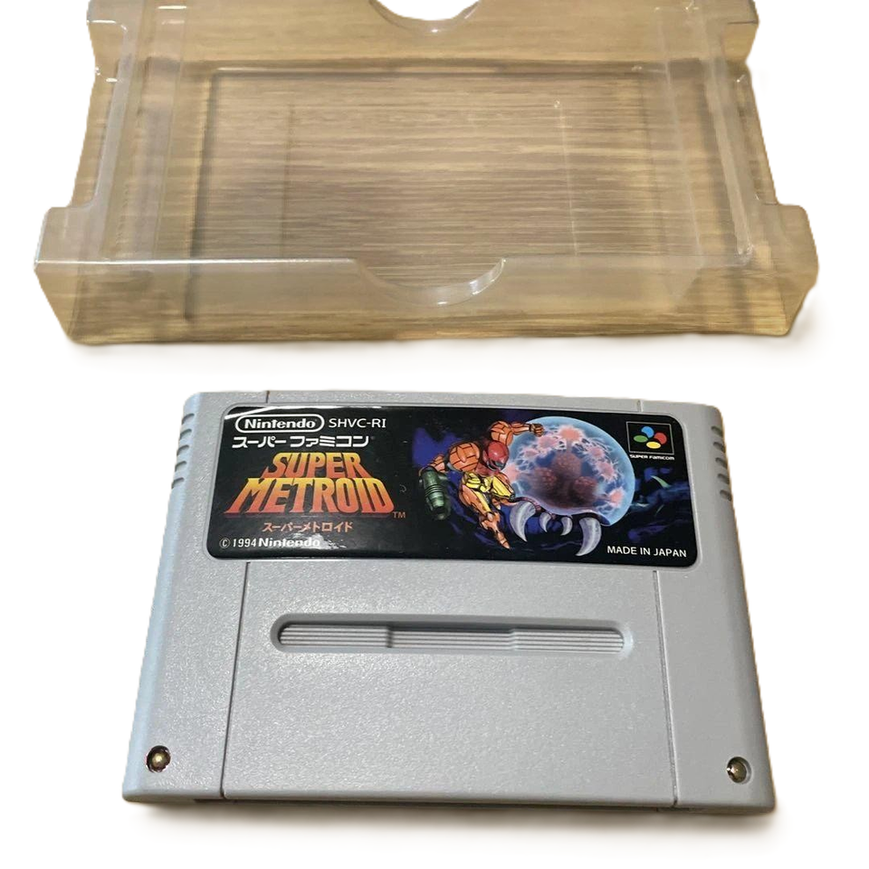 Super Metroid Box Nintendo SNES SFC Super Famicom Tested Japan Version ...