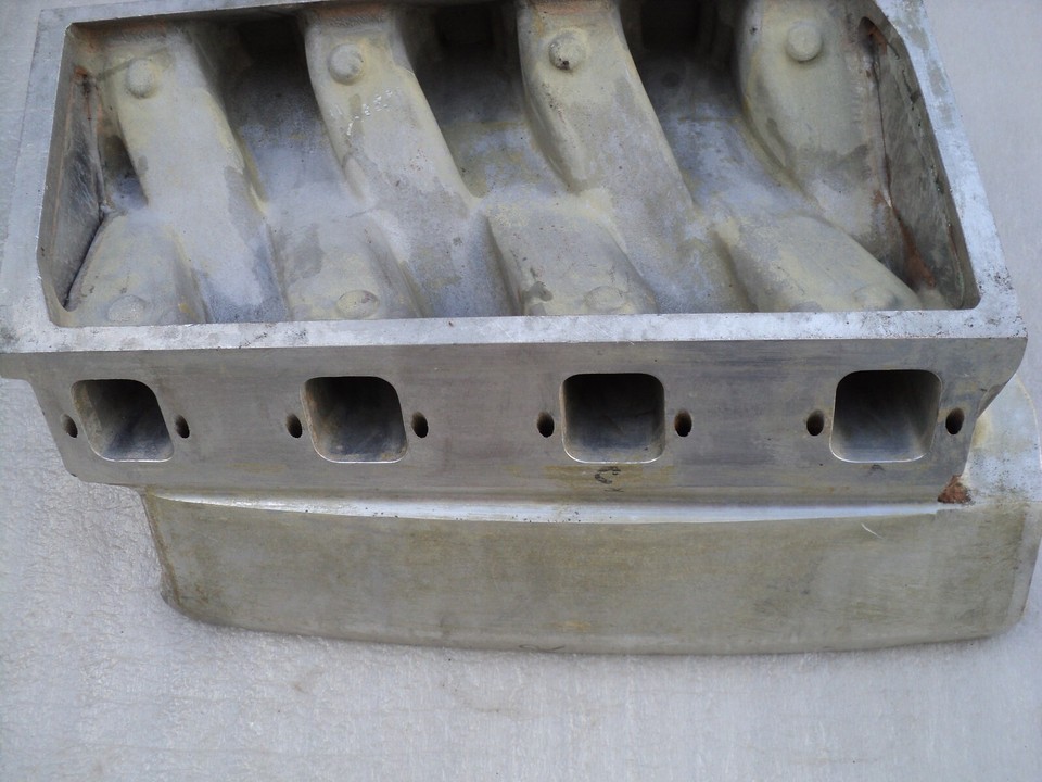 MOPAR 426 HEMI ALUM. CROSSRAM INTAKE RAY BARTON,VINTAGE SUPER STOCK ...