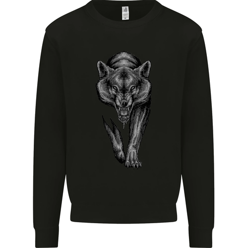 Lone Wolf Kids Sweatshirt Jumper | eBay