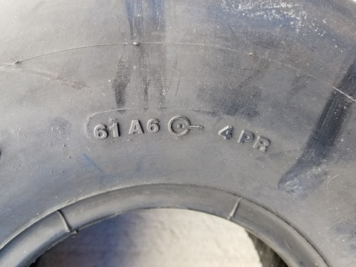 2 - 15x6.00-6 4-Ply Vredestein V61 5-Rib Deep TIRES Hey Tedder Farm ...