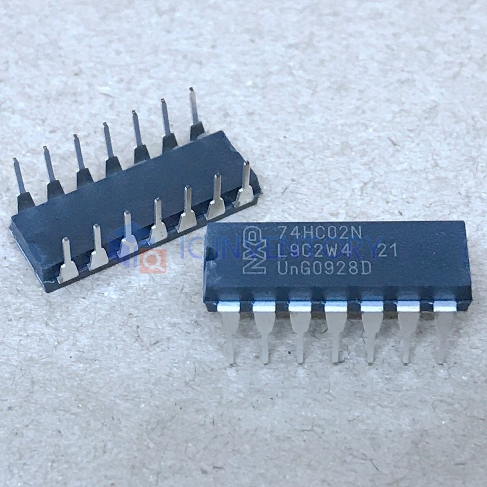 10PCS 74HC02N New NOR Gate 4-Element 2-IN CMOS 14-Pin PDIP Tube | eBay