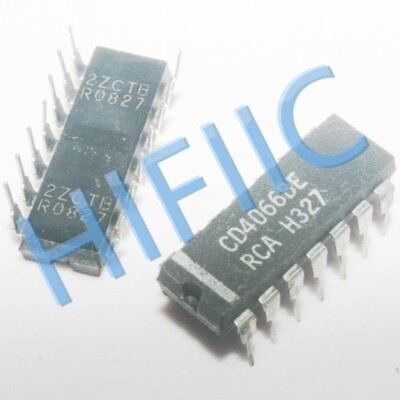 5PCS CD4066BE CMOS QUAD BILATERAL SWITCH DIP14 | eBay