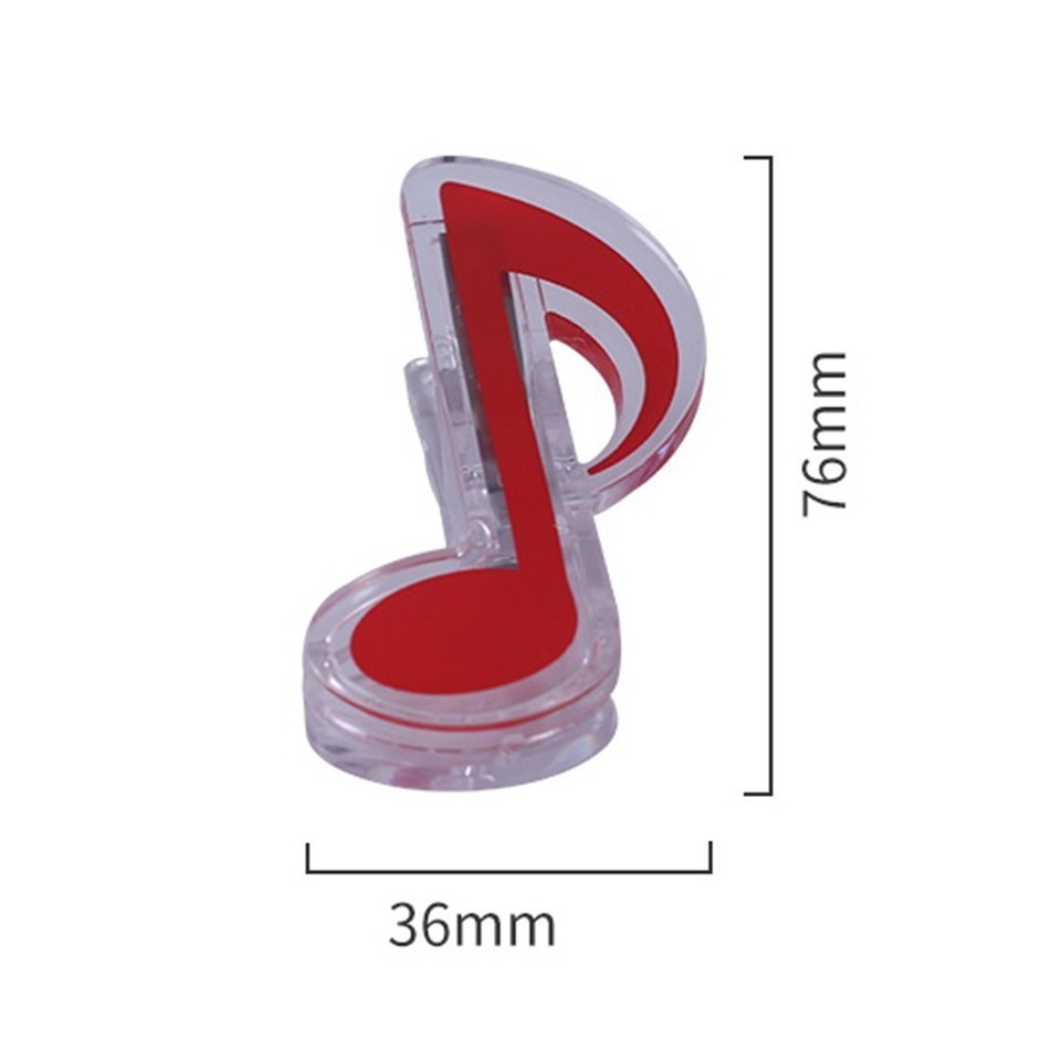Music Clip Paper Piano Sheet Spring Violin Book Letter Clips For Music ...