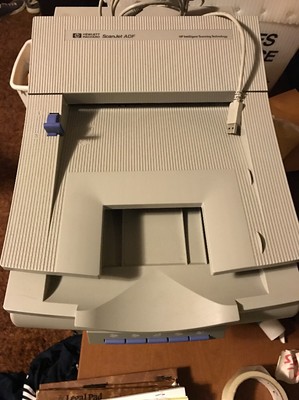 HP Scanjet ADF, C7670A Color Flatbed Scanner, 25 page ADF, Good ...