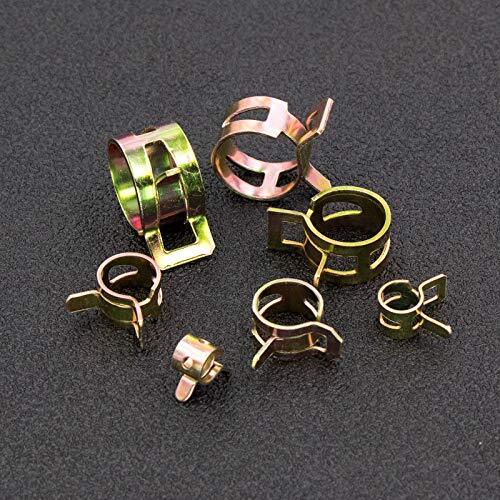 Spring Hose Clamp Taiss 140PCS 6-22mm Black Spring Band Hose Clamp ...