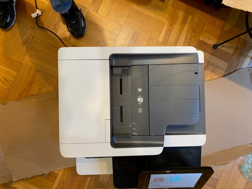 HP LaserJet Enterprise M577dn M577z Laser All-In-One Printer ...