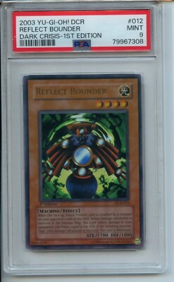 Yugioh 2003 Reflect Bounder DCR-012 Ultra Rare 1st Edition PSA 9 MINT ...