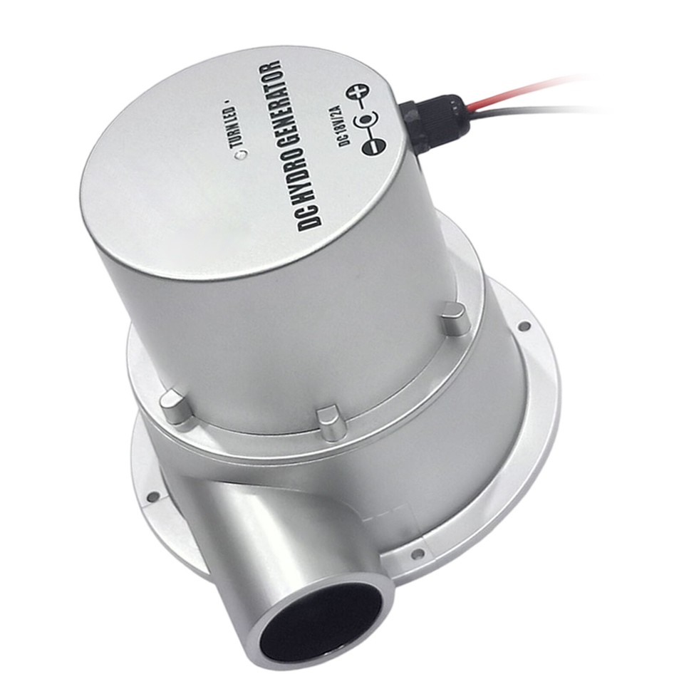 DC18V Mini Portable Hydroelectric Turbine Water Flow Hydro Generator ...