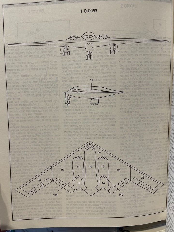 Paper Model - Northrop B-2 Bomber - Scale 1:100 | eBay