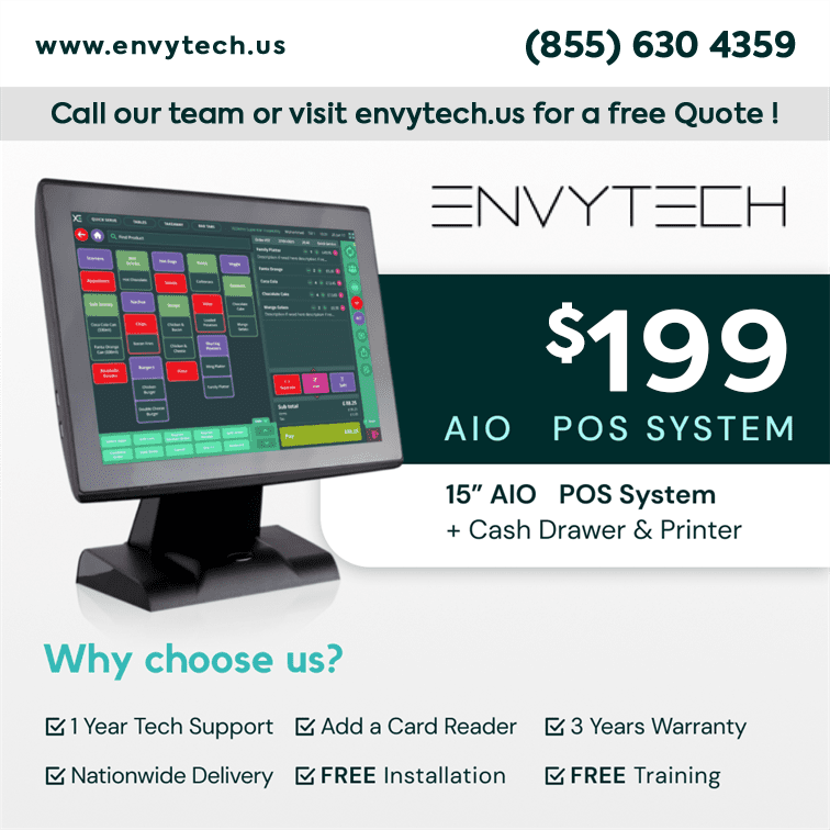 15" Touchscreen POS Cash Register Till System For Bakeries & Delis | eBay