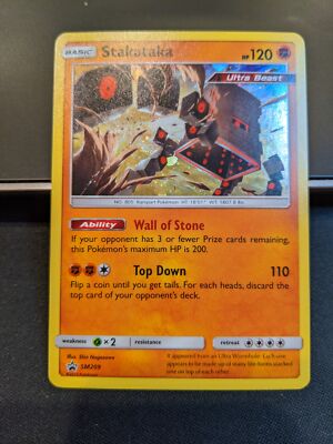 Stakataka SM209 Promo - Pokemon Card Holo Rare Near Mint | eBay