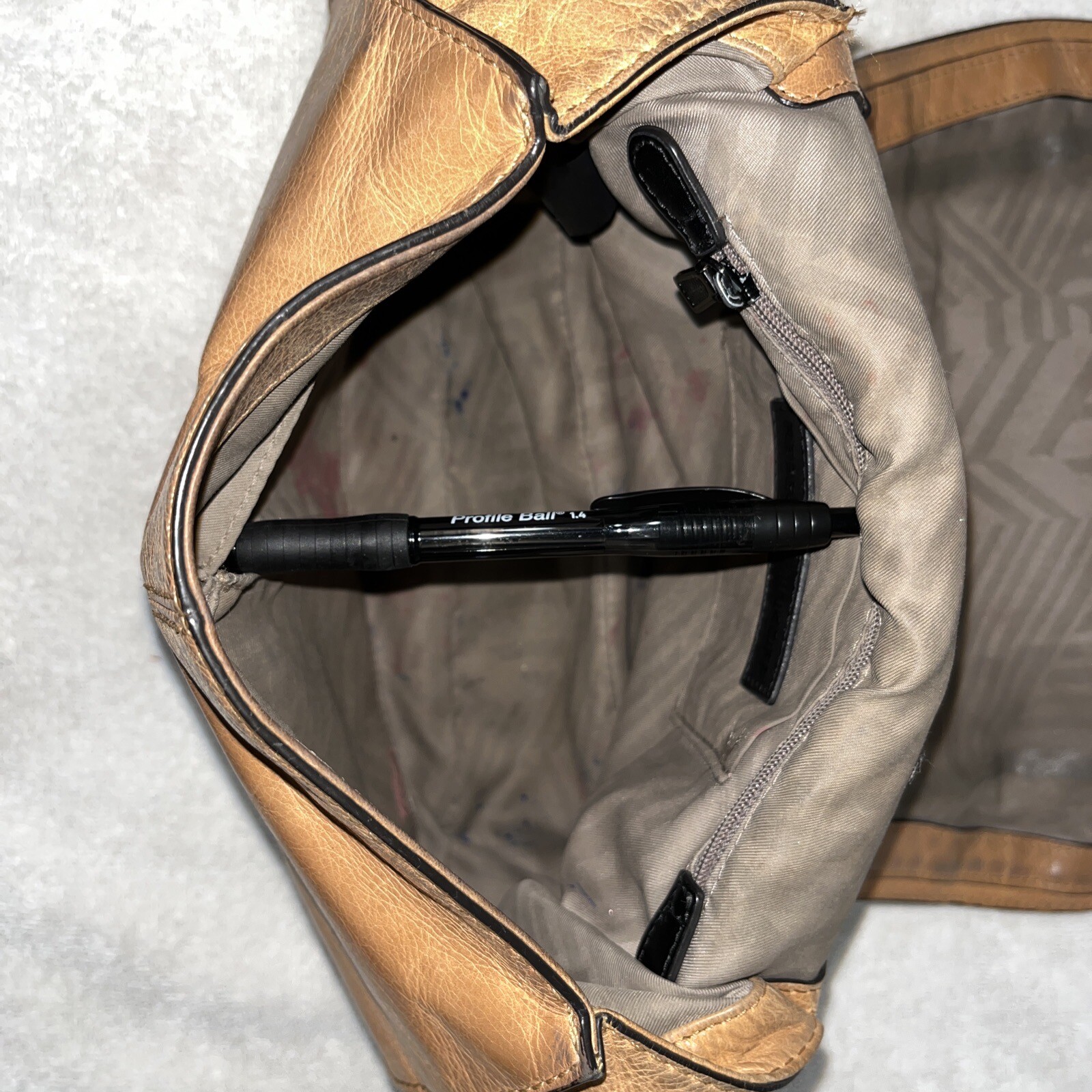 Rebecca Minkoff Tan Leather Shoulder Handbag Purse Stamped 1974222 ...