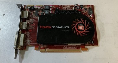 ATI FirePro V4800 1GB GDDR5 3D Graphics/Video Card with DP/DVI Ports ...