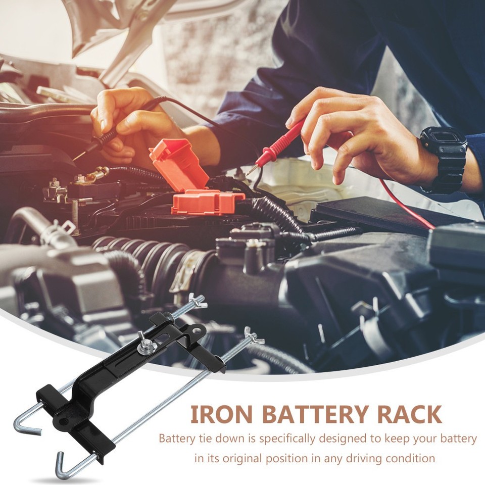 Car Battery Holder Battery Fix Support Car Battery Clip Car Battery ...