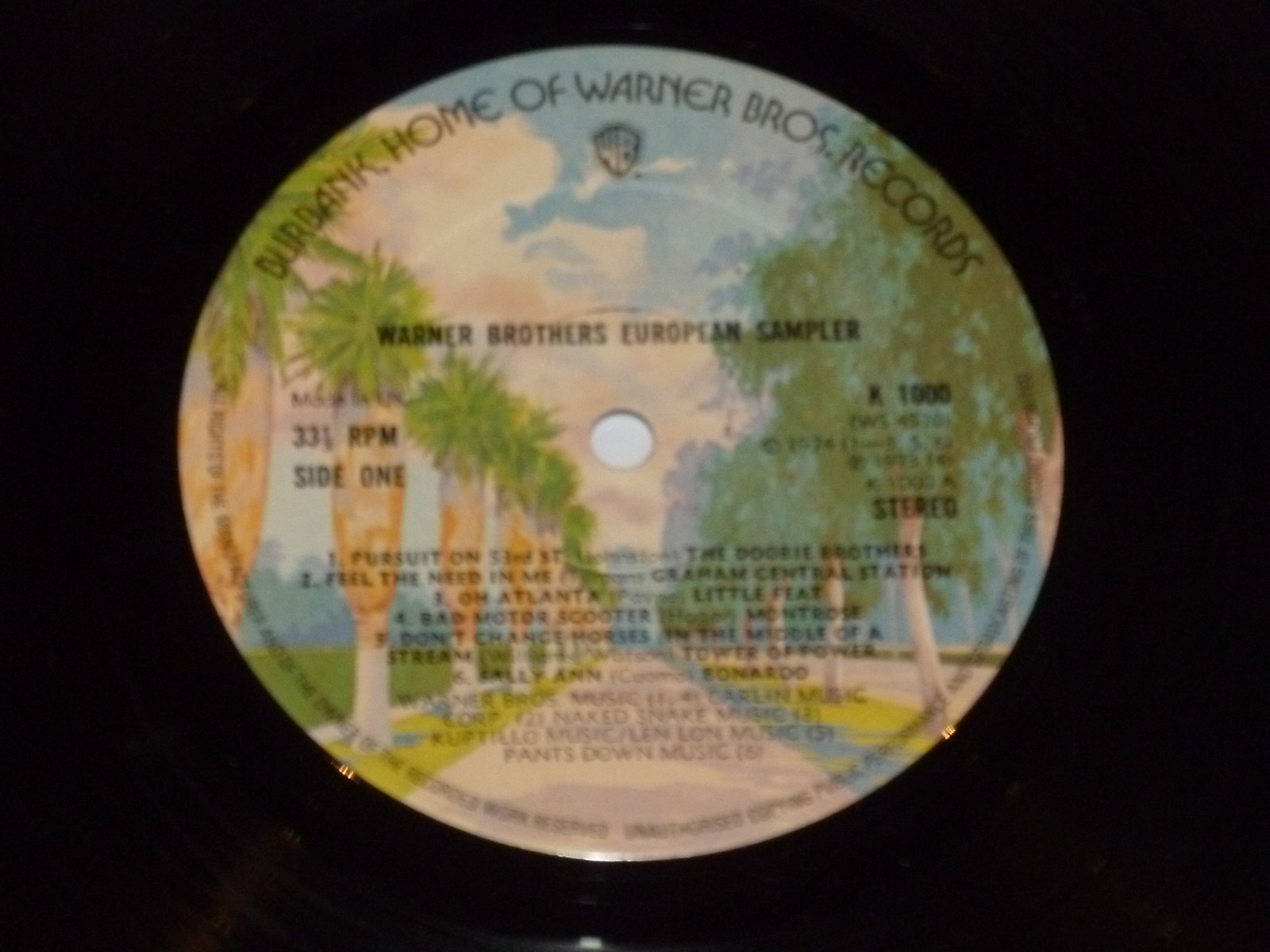 The Warner Bros. Music Show - 1975 UK 11-track label sampler ...