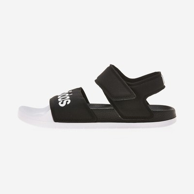 New Adidas Adilette Swim Aqua Sandals Slippers Slides - Black (F35416 ...