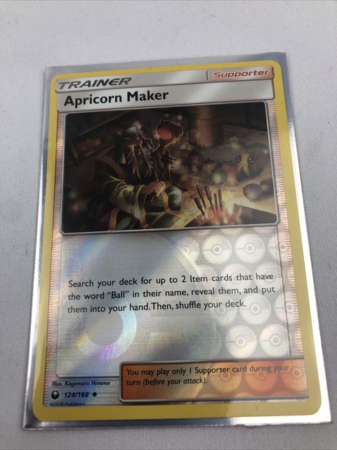 Pokémon TCG Apricorn Maker Sun & Moon: Celestial Storm 124/168 Reverse ...