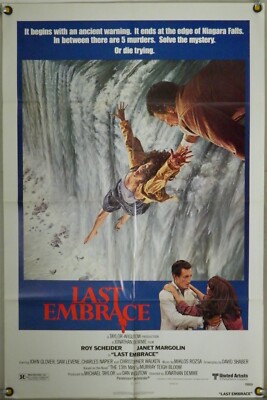 LAST EMBRACE FF ORIGINAL ONE SHEET MOVIE POSTER ROY SCHEIDER (1979) | eBay
