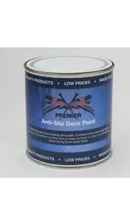 Premier Anti-Slip Deck Paint 1 L BLACK boat yacht anti slip paint | eBay