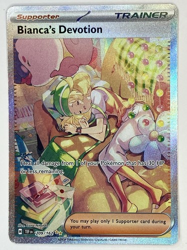 Bianca's Devotion NM SIR Full Art Temporal Forces 209/162 Pokemon TCG ...