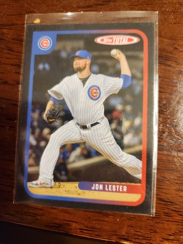 2020 Topps Total Black Parallel JON LESTER SP #1/5 Cubs #17 | eBay