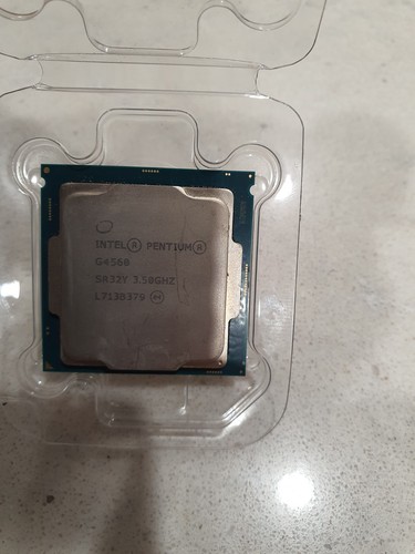 Intel Pentium G4560 3.50GHz Dual-Core CPU LGA1151 Socket Processor ...