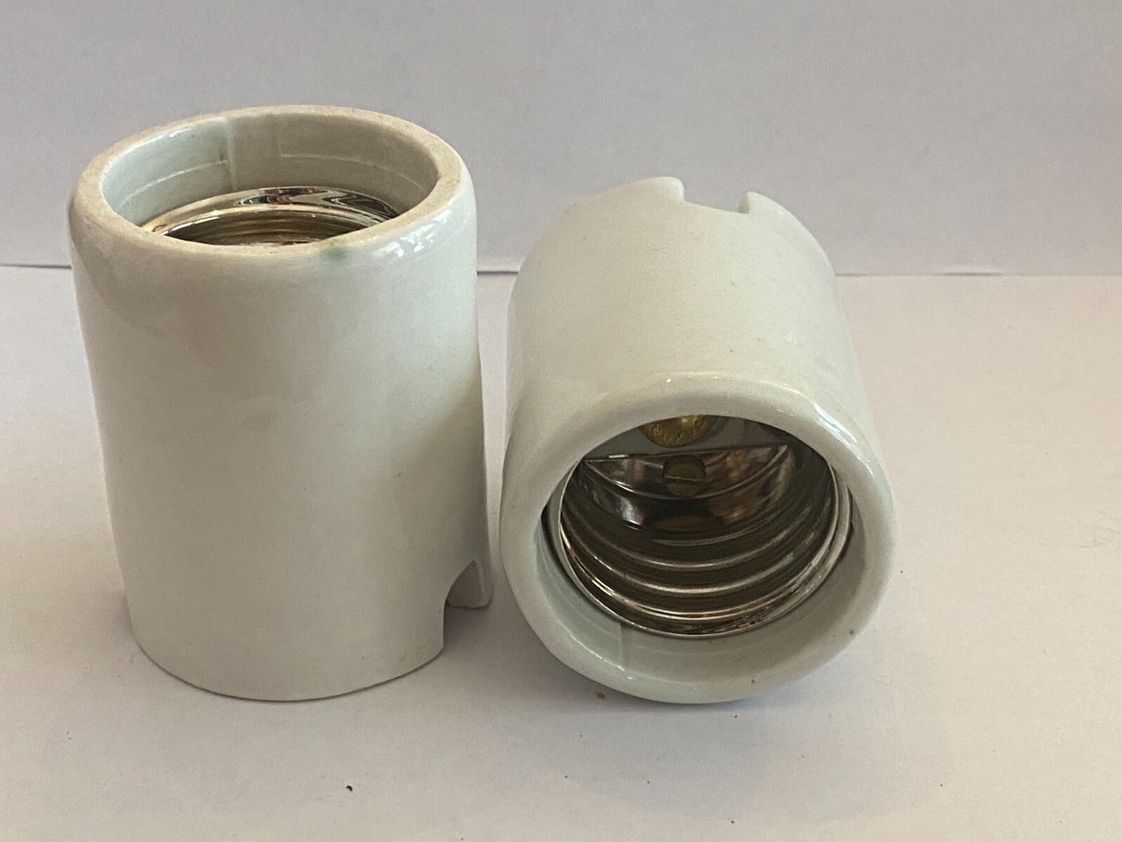 LOT OF 3: MOGUL WHITE PORCELAIN KEYLESS SOCKETS. | eBay