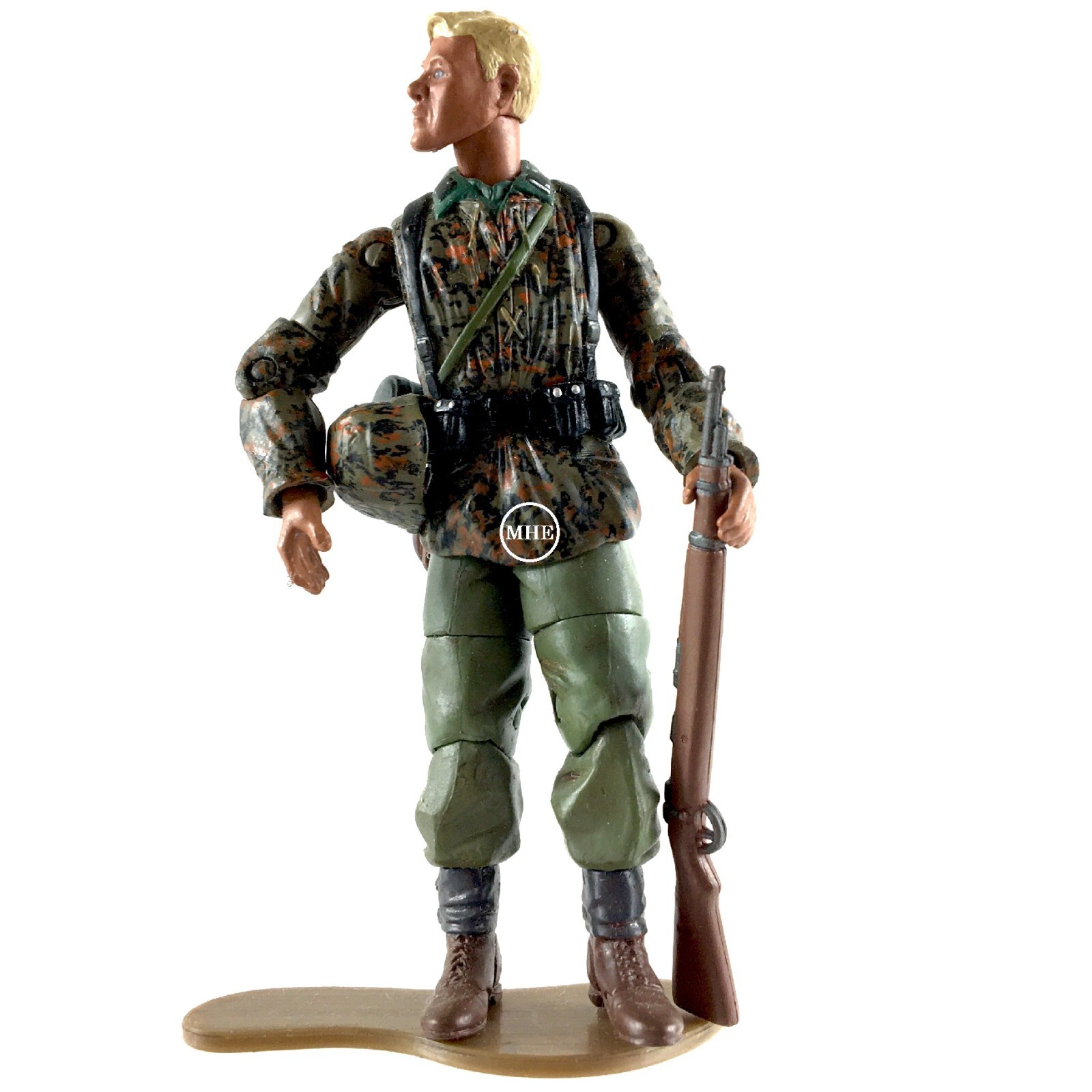 1:18 21st Century Toys Ultimate Soldier German Waffen SS Splinter Camo ...