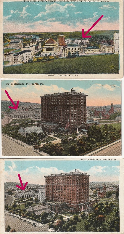 (7) Pittsburgh Pirates Forbes Field Baseball Stadium Postcards - Where ...