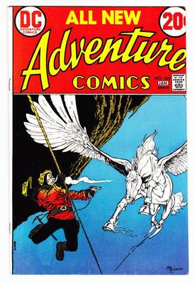 ADVENTURE COMICS #425 - 1972 Alex Nino Capt Fear, Mike Kaluta Alex Toth ...