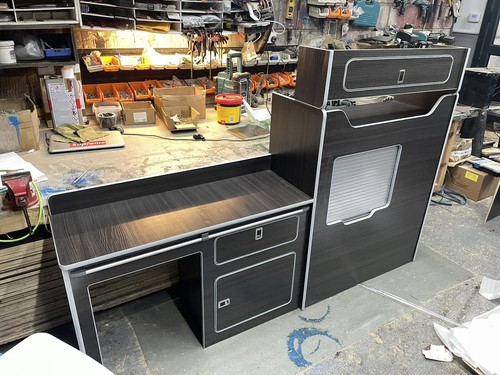 Camper Conversion Plywood Kitchen Unit For Mazda Bongo. | eBay UK