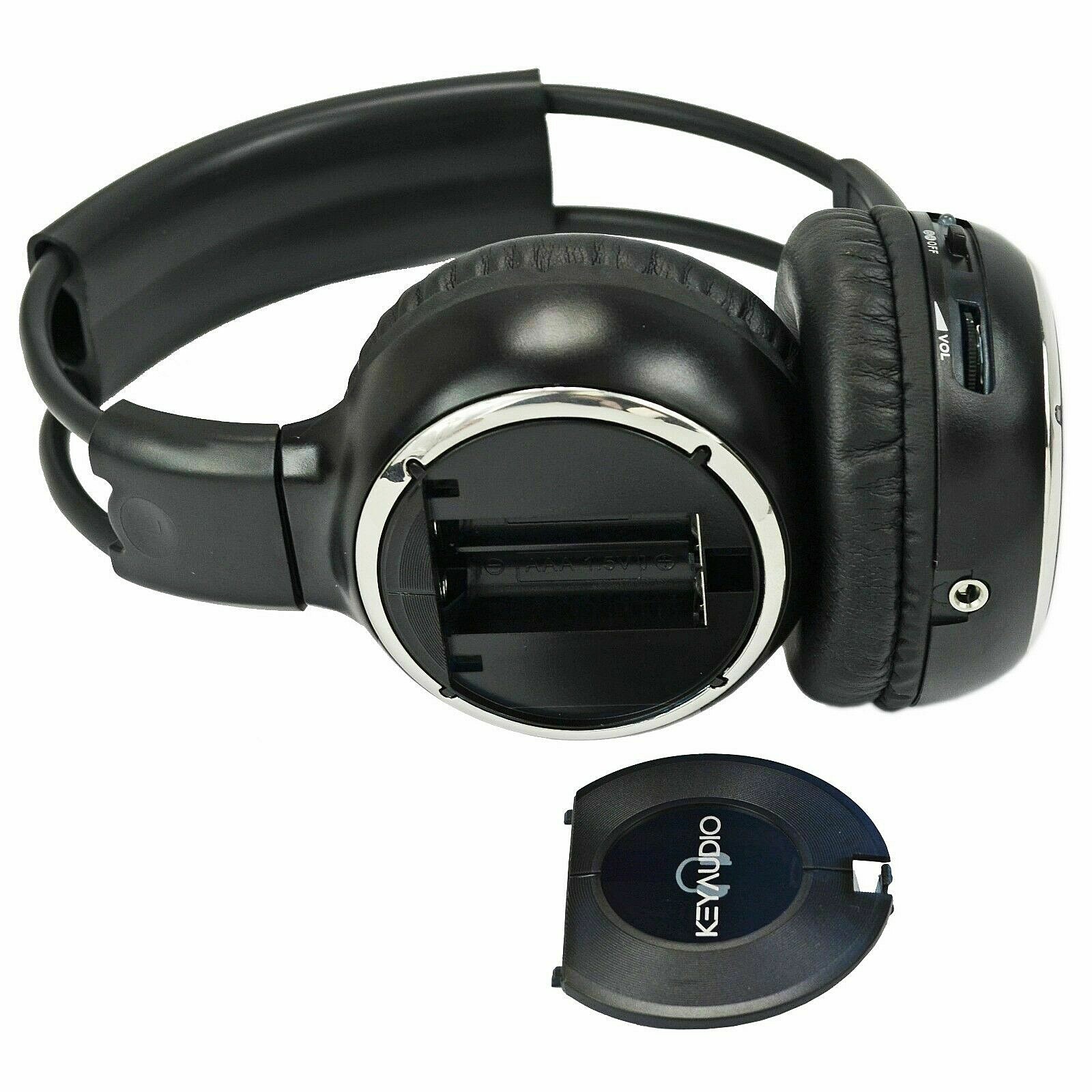 2 Fold In Wireless Headphones For Chrysler Vehicles Rear DVD New ...