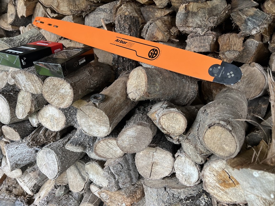 42” Lo Pro Chainsaw Miilling Bar x2 Ripping Chains Husqvarna 390XP ...