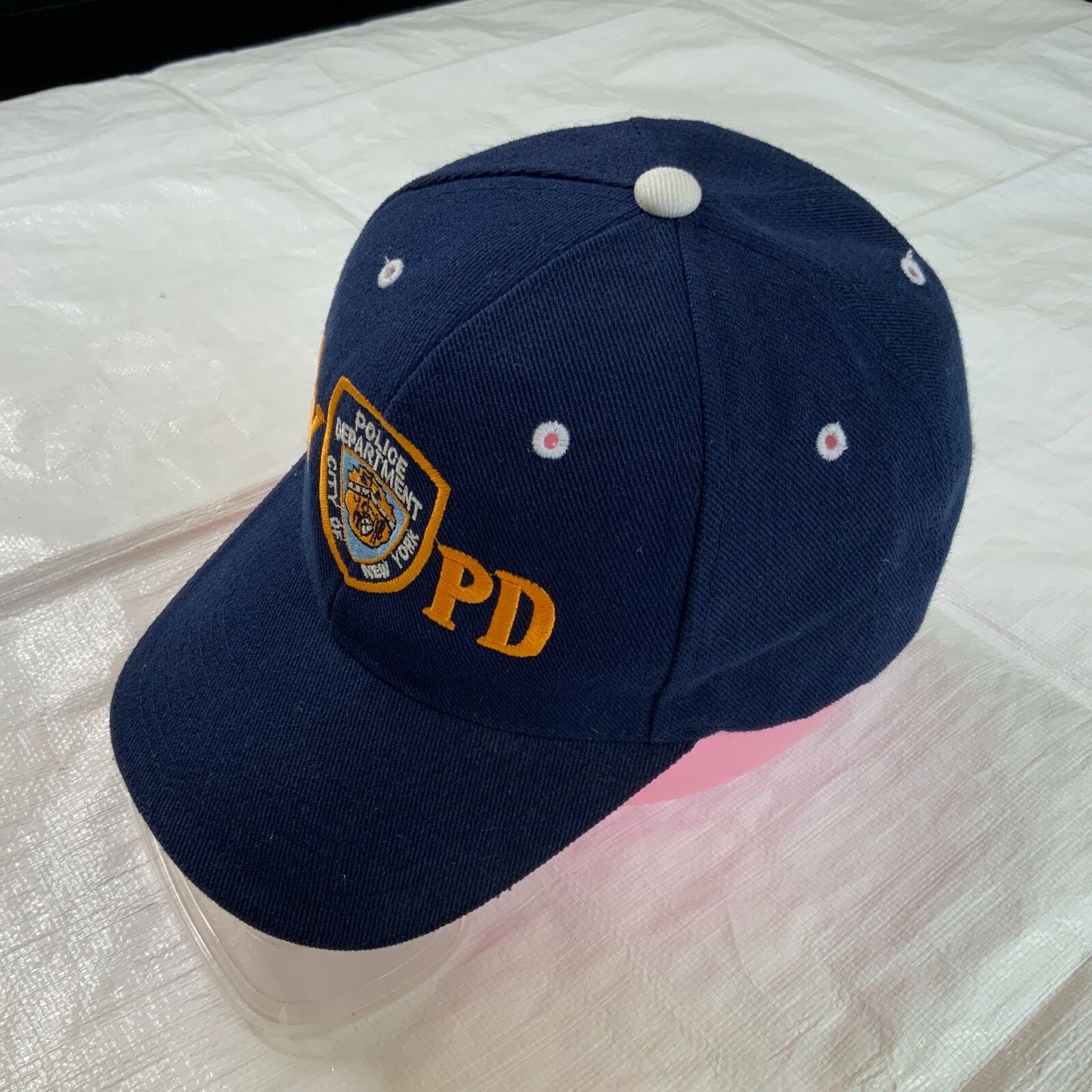 Vintage NYPD New York City Police Department Blue Hat… - Gem