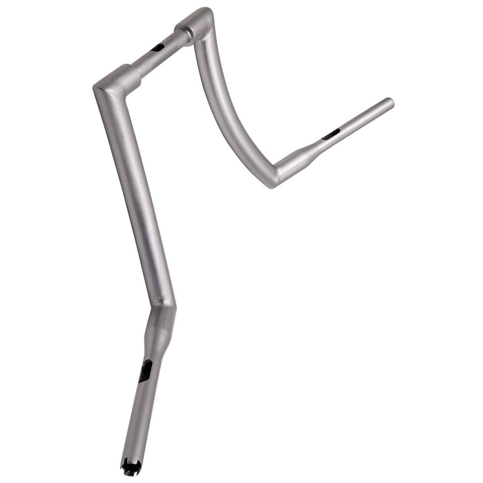 14" steel 1.25" Monkey Bar Ape Hanger Handlebar For Harley Touring FLH ...