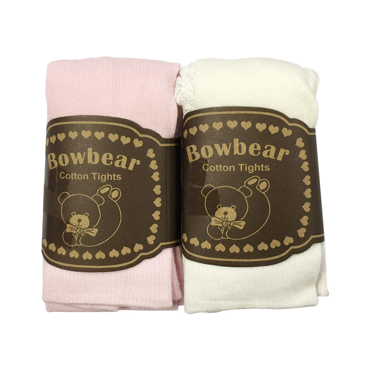 Wrapables Cotton Rhumba Tights for Baby Toddlers (Set of 2), 18-24 Mos ...