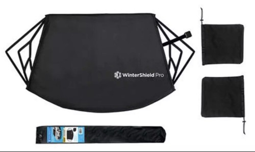 3-PC SET Winter-Shield Pro Windshield Cover & 2 Side Mirror Covers Black 61"x41" | eBay