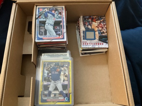 baseball cards lot: 150 cards , relics , inserts , rookies , stars and ...