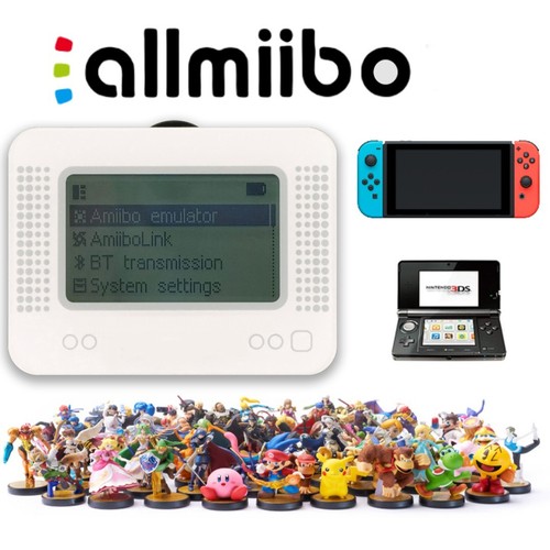 Allmiibo: Amiibo Emu for Nintendo Switch, Wii U, 3DS *USB-C RECHARGABLE ...