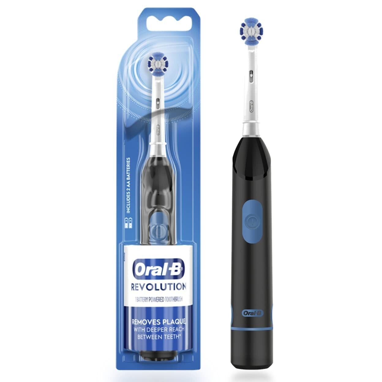 Oral-B 90099888 Revolution Electric Toothbrush - Black for sale online ...